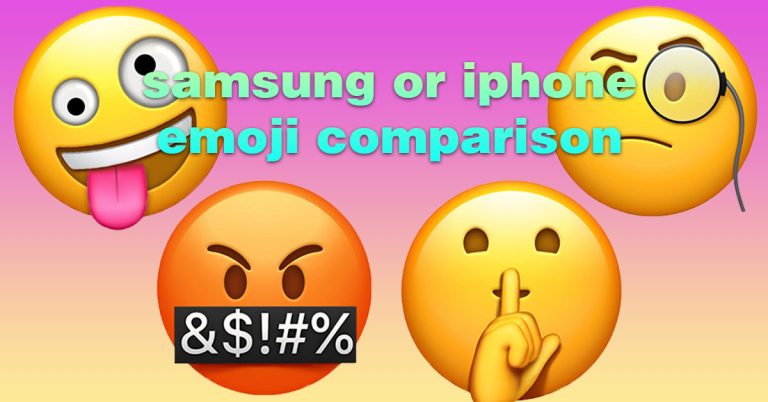 Samsung Vs Apple Emojis - Gizmogo Gizmogo Blog