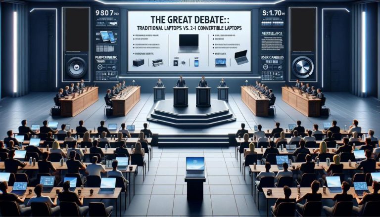 The Great Debate: Traditional Laptops vs. 2-in-1 Convertibles - Gizmogo
