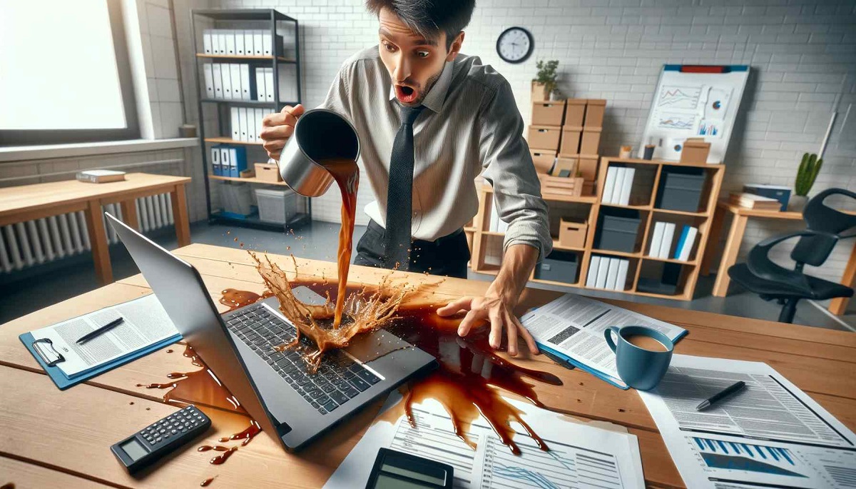 Immediate Steps for a Water Damaged Laptop – Fast action - Gizmogo